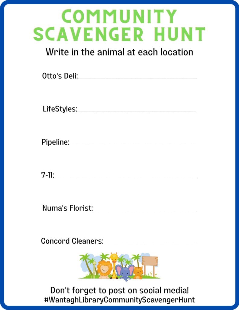 Example of Community Scavenger hunt (1)