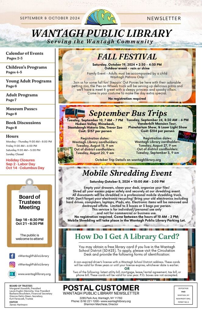 September & October 2024